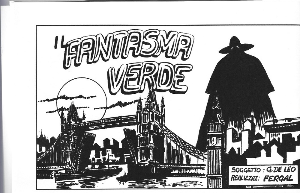 Il fantasma verde: la prima vignetta del primo episodio – Zagorianità ...